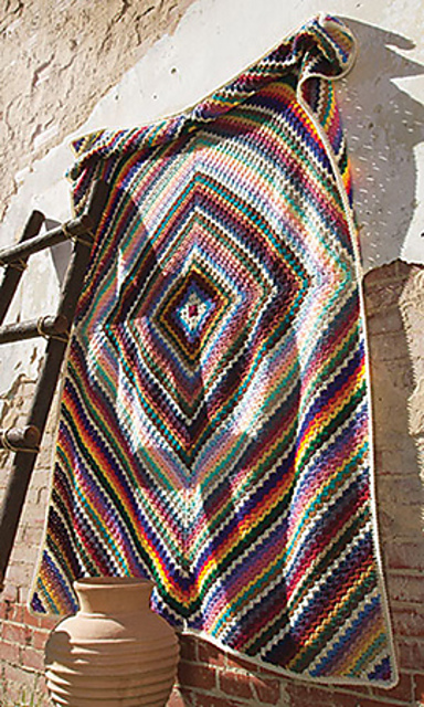 Ravelry: Eye Dazzler Afghan pattern by Margret Willson