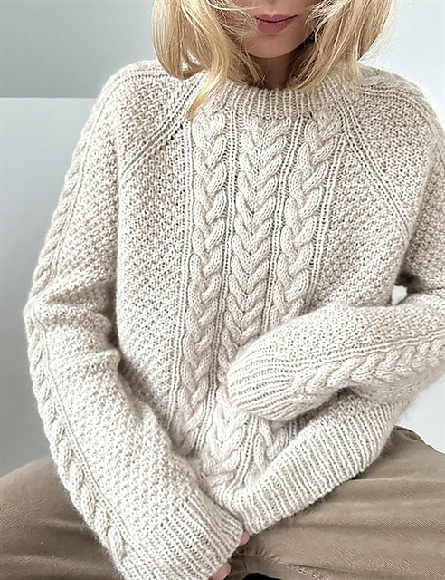 Ravelry: Siri Sweater pattern by LE KNIT by Lene Holme Samsøe