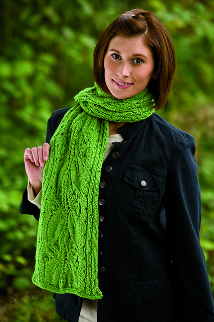 Ravelry: Falling Leaves Scarf pattern by Lee Gant