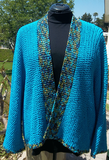 Ravelry: Marcia's Blue Ribbon Winning Kimono Jacket pattern by Marcia ...