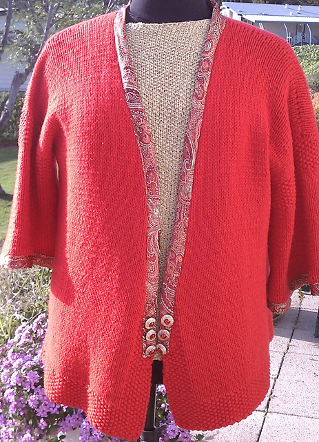 Ravelry: "You Can Do It! Simply Elegant Open Front Cardigan" pattern by ...
