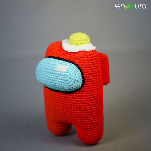 Ravelry: Among Us Crewmate pattern by Thao Nguyen Lennutas