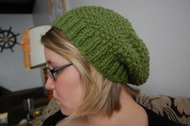 Ravelry: Lemon Grass Slouchy Hat pattern by Ali Tong