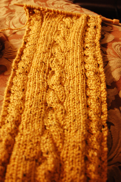 Ravelry: Lemon Curd Scarf pattern by Ali Tong
