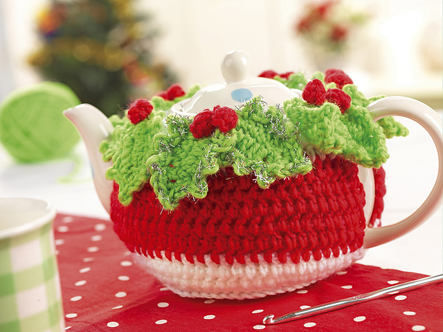 Ravelry: Christmas Tea Cosy pattern by Knit Crochet Create