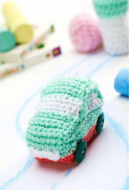 Ravelry: Toy Car pattern by Lucinda Ganderton