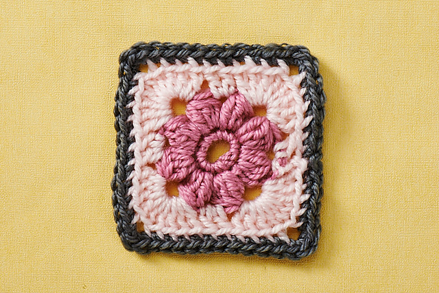 Ravelry: Rose square pattern by Helen Ardley
