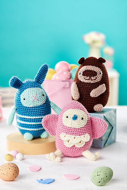 Ravelry: Cute and cuddly characters pattern by Irene Strange