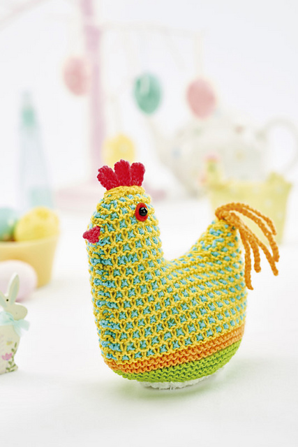 Ravelry: Fabienne chicken pattern by Fiona Goble