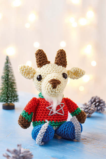 Ravelry: Ice-Skating Goat pattern by Liz Ward
