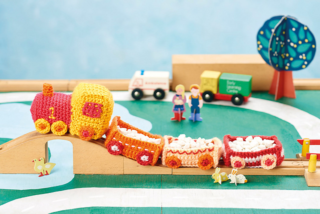 Ravelry: Train Set pattern by Sarah-Jane Hicks