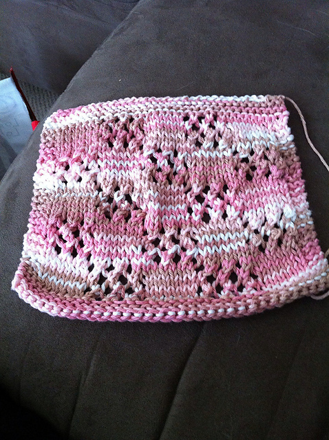 Ravelry: Checkerboard Lace Cloth pattern by Edie Eckman