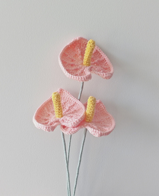 Ravelry: Flower: Anthurium pattern by Liceria