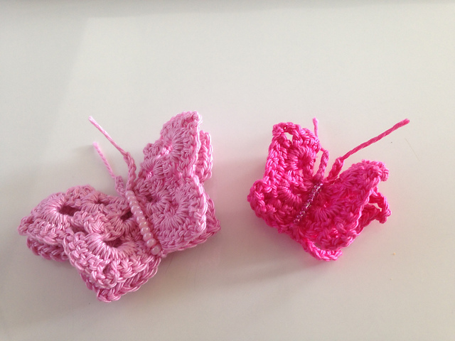 Ravelry: Crochet Butterfly Mobile pattern by L Cooke