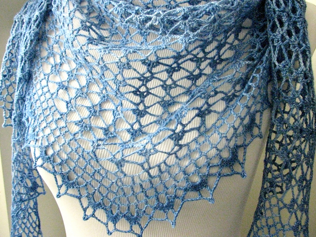 Ravelry: lifeadorned's Summer Sprigs Lace Scarf