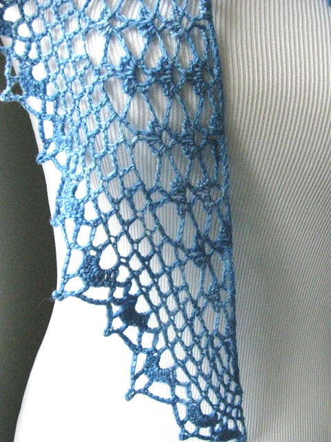 Ravelry: lifeadorned's Summer Sprigs Lace Scarf