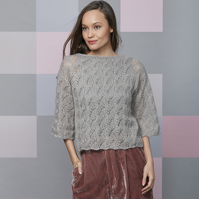 Ravelry: 06-32 Pulli mit Lochmuster pattern by Fil Katia