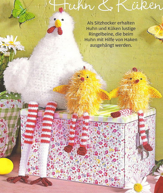 Ravelry: Huhn und Küken pattern by Sabrina/Sandra team designers