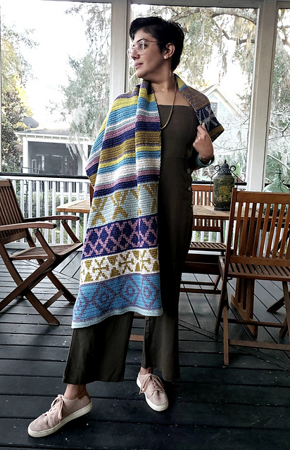 Ravelry: Origins Wrap pattern by Marissa Kessler