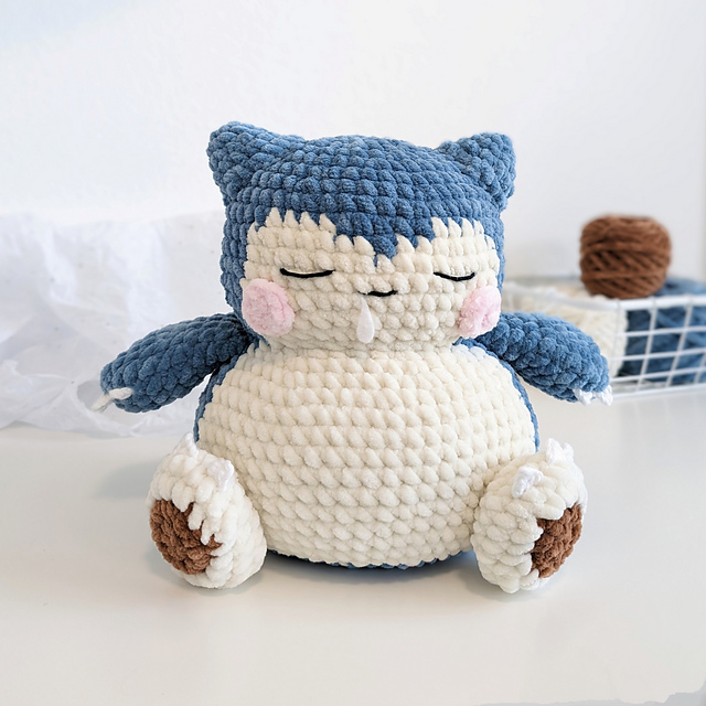 Ravelry: Baby Snorlax pattern by Kaylin Liang