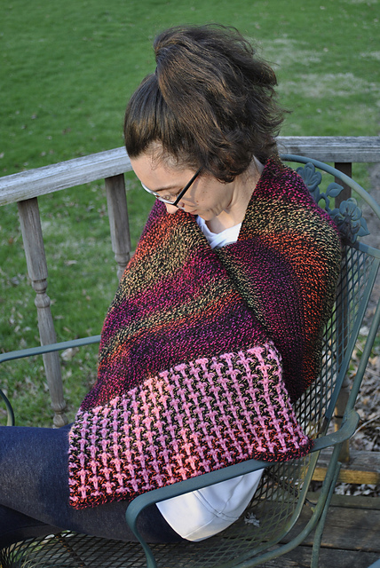 Ravelry: Little Crosses Prayer Shawl pattern by Angela Renee