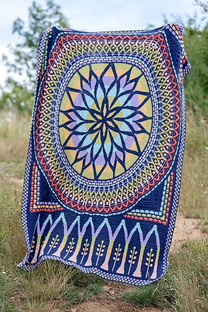 Ravelry: Rozeta Scheepjes CAL 2019 pattern by Tatsiana