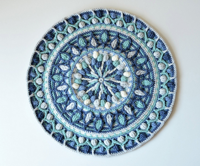 Ravelry: Dandelion Mandala Overlay Crochet pattern by Tatsiana