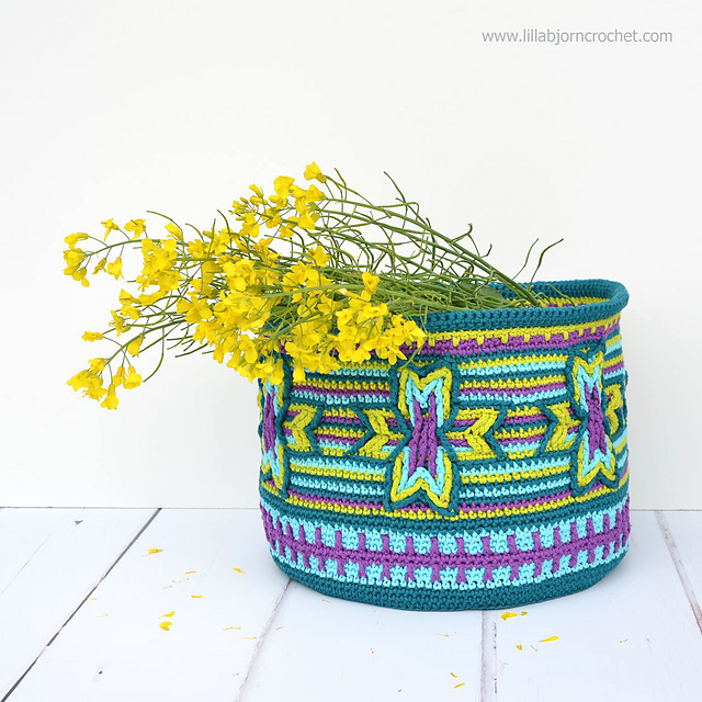 Ravelry: Indian Star Basket pattern by Tatsiana