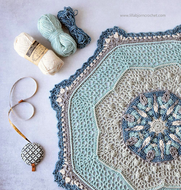 Ravelry: April Showers Mandala MAL pattern by Tatsiana