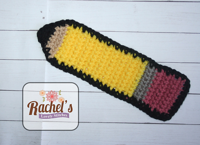 Ravelry: Pencil Book Marker pattern by Rachel Cantrell