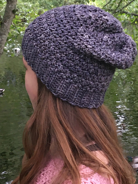 Ravelry: The Seed Stitch Hat pattern by Lily Oger