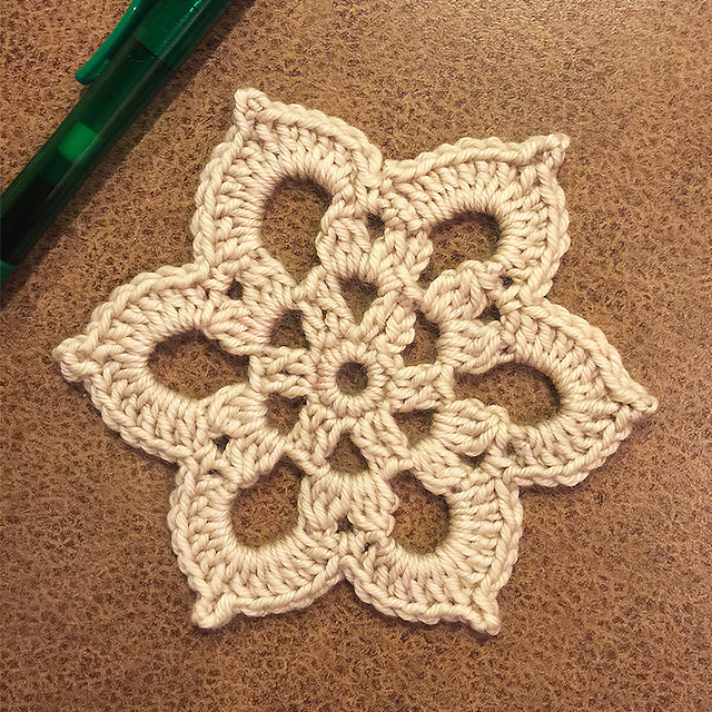 Ravelry: Six-Point Medallion pattern by Sandi Wiseheart