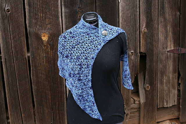 Ravelry: Botanical Caplet pattern by Linda Dean