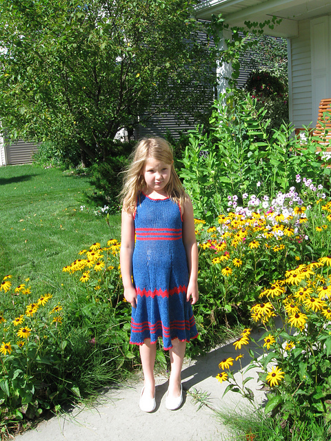 Ravelry: Simple Swing Summer Sundress pattern by Linda Kuzma