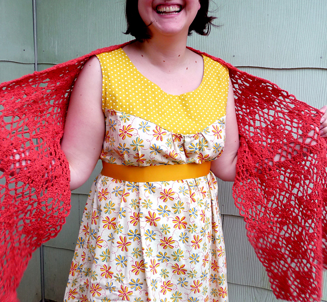 Ravelry: Summer Picnic Wrap pattern by Linda Permann