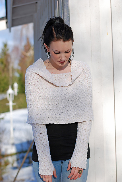 Ravelry: Woven Shrug pattern by Linda Marveng
