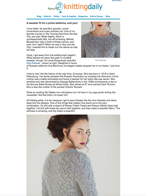 Ravelry: lindamarveng's Irina