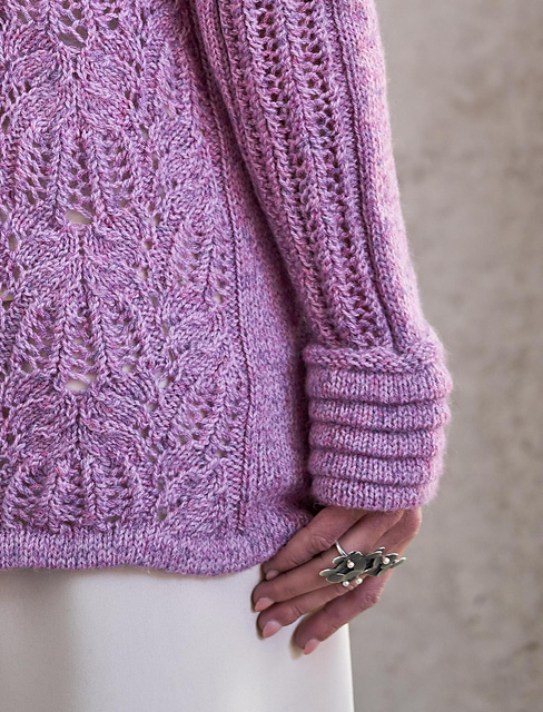 Ravelry: lindamarveng's Sculpted Frost Jacket