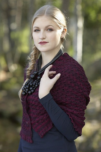 Ravelry: Milanese Lace Shawl pattern by Linda Marveng
