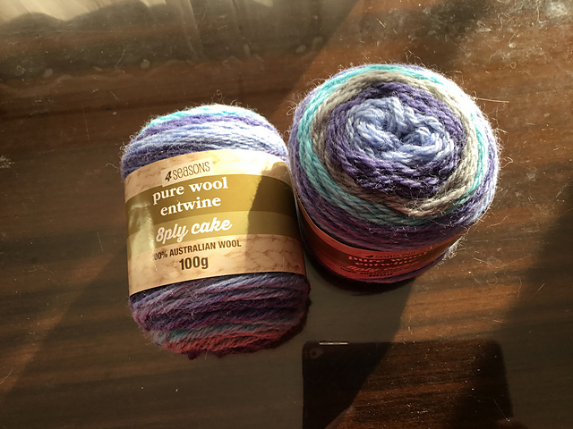 Ravelry: 4 Seasons Pure Wool Entwine 8 ply Cake