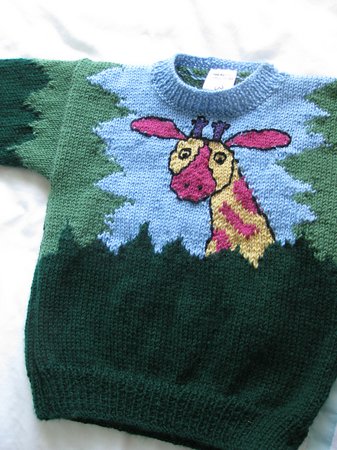 Ravelry: 2328 Giraffe Sweater pattern by King Cole Ltd
