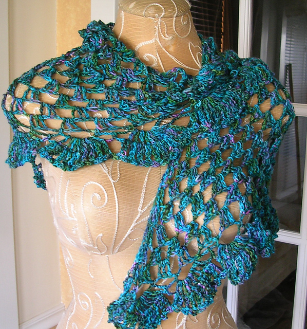 Ravelry: Quick and Easy Lace Shawl pattern by Lindsay Streem