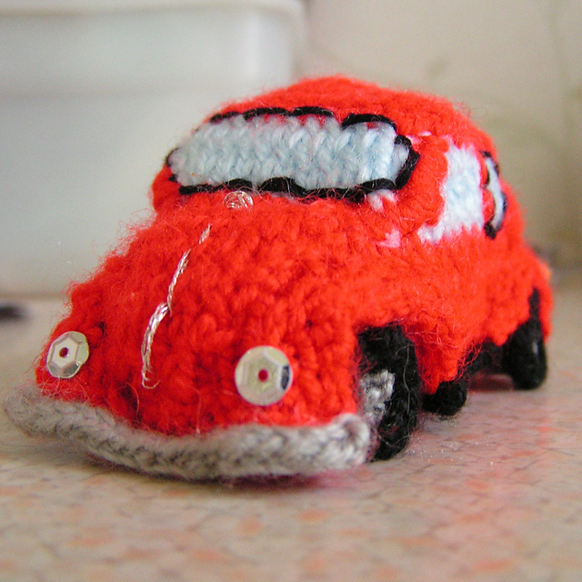 Ravelry: VW Beetle Saloon pattern by Philip Skipper