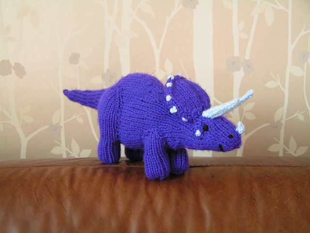 Ravelry: Dinosaur - Triceratops pattern by Philip Skipper