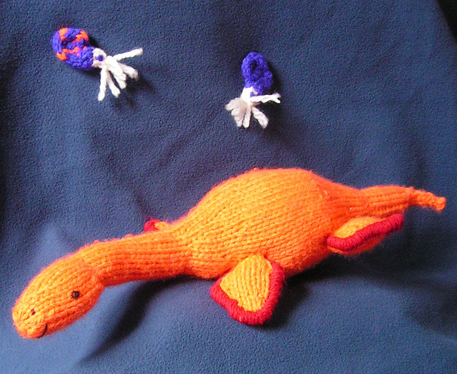 Ravelry: Plesiosaur pattern by Philip Skipper