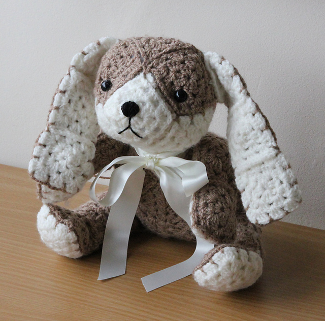 Ravelry: Granny Square Bunny pattern by Linda Morris Tomlin