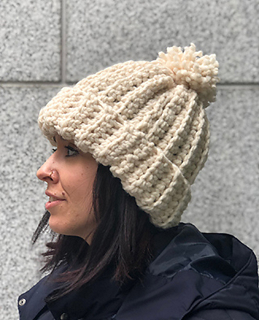 Ravelry: Gold Medal Crochet Hat pattern by Lion Brand Yarn