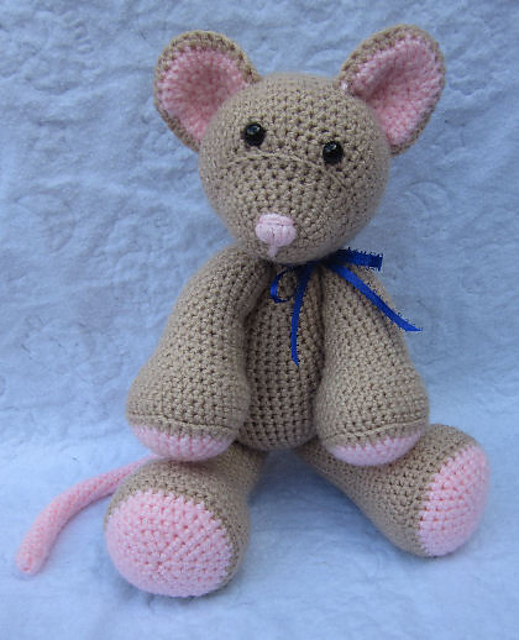 Ravelry: The Adorable Mouse pattern by Melissa's Crochet Patterns