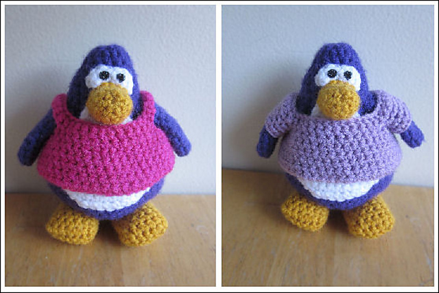 Ravelry: Club Penguin Tank Top and Shirt pattern by Melissa's Crochet ...