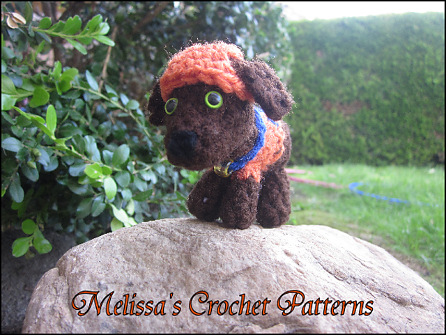 Ravelry: Pocket Puppy Zuma pattern by Melissa's Crochet Patterns